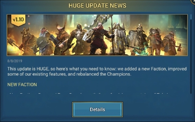 Patch notes | RAID - Codex