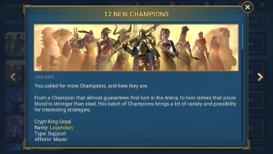 16 new champions | Patch notes | RAID - Codex